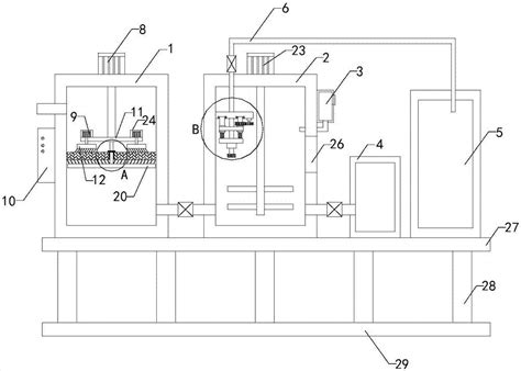 一种芳纶纤维布料水洗机组废水处理装置的制作方法3