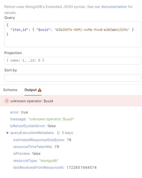 Uknown Operator Uuid 💬 Queries And Resources Retool Forum