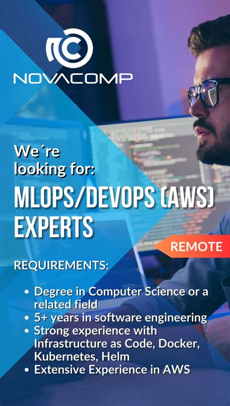 Novacomp On Linkedin Techjobs Devops Mlops Remotework
