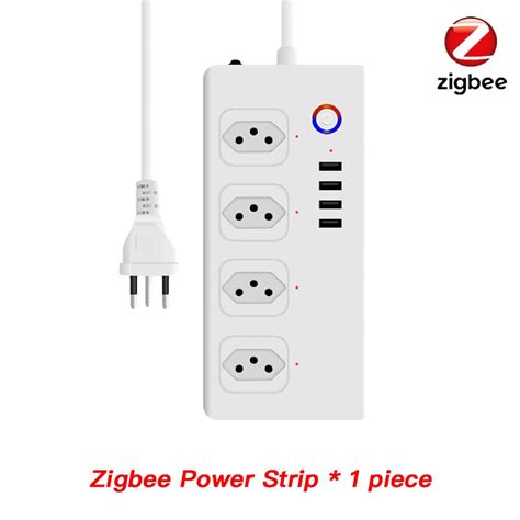 Brazil Smart Zigbee Power Strip Tuya Zigbee Outle Grandado