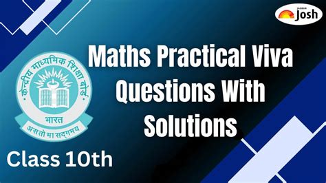 Cbse Class 10 Maths Viva Questions With Answers 2025 Top Maths Practical Viva Solutions Pdf