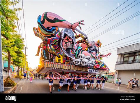Nebuta Festival Floats Aomori Aomori Prefecture Tohoku Honshu