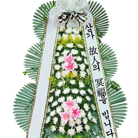 근조화환 3단 기본형 종류 및 가격 정성꽃배달 전국 꽃바구니 꽃배달 화환 화분