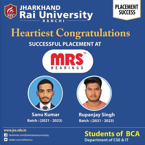 Jru Erp Jharkhand Rai University Jru Ranchi