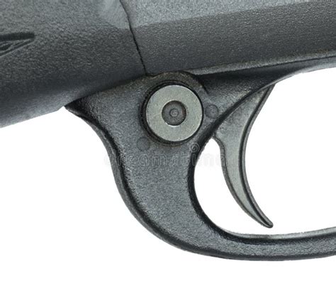 Trigger And Engaged Cross Bolt Safety On A Shotgun Stock Image Image