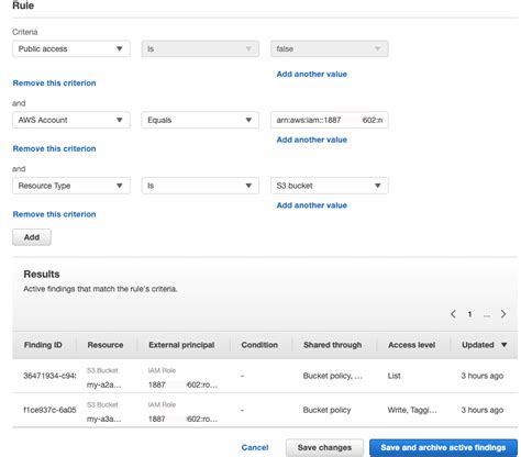 New Streamline Existing Iam Access Analyzer Findings Using Archive