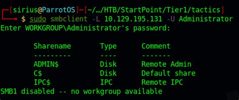 HackTheBox Tactics Nasrallah