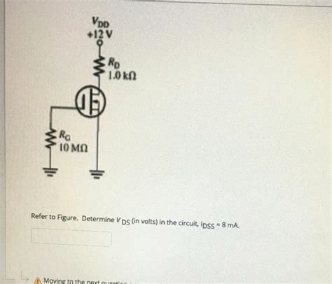 Solved Refer To Figure Determine VDS In Volts In The Chegg Com