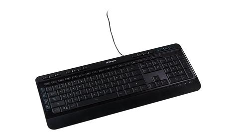 Verbatim Illuminated Wired Keyboard 99789 Keyboards