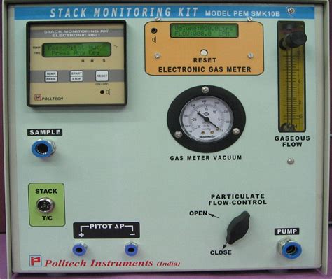 Polltech PEM SMK 10 Stack Emission Monitoring Isokinetic Sampling Systems Stack