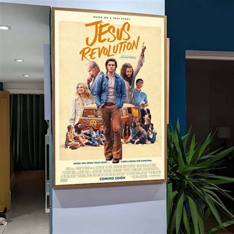 Jesus Revolution Movie Poster Etsy