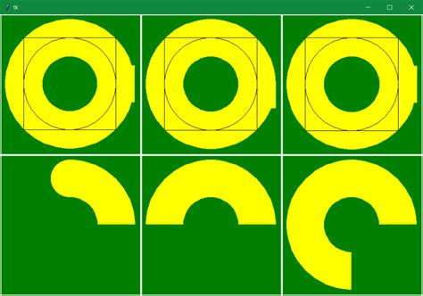 Get Bad Circle And Arc When Call Createoval And Createarc With Large Width In Tkinter Canvas