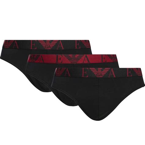 Armani 3 Pack Slips Em000258 Af10780 Dimennonl