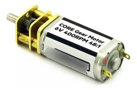 Motor Core 6v 400rpm Jsumo 48 1 Arduino Robot Cuotas sin interés