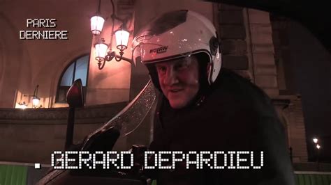 Gérard Depardieu Sinvite Dans Paris Dernière Le 19 01 2013 Sur Paris Première Youtube