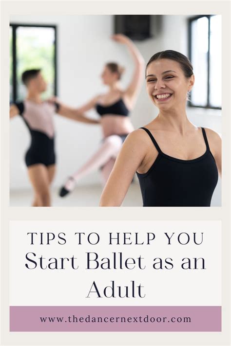 Two Women In Ballet Clothes With The Words Tips To Help You Start