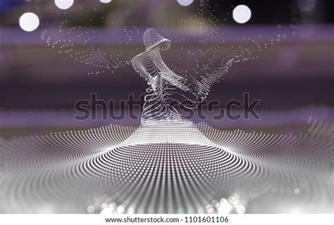 Wallpaper Tech Concept Pattern Big Data Stock Illustration 1101601106 Shutterstock