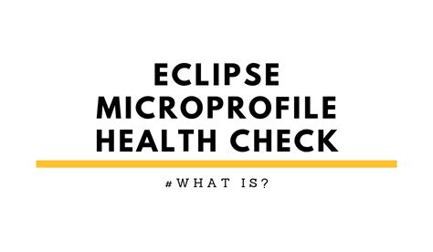 Microprofile Health For Creating Health Checks Rieckpil