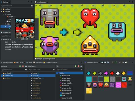 phaser editor v2 development progress report 2 phaser editor 2d