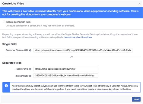 Creating A Facebook Live Stream With OBS The Go Agency