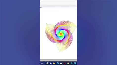 Can You Really Draw This Design Using Python🤔 Watch Now Shortsfeed Shorts Subscribe