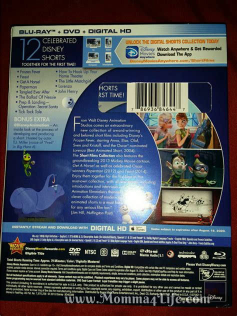 Walt Disney Animation Studios Short Films Collection On Blu Ray Now