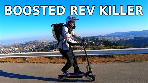 The Zero 8x Is The Boosted Rev Killer Electric Scooter Review Ride Review