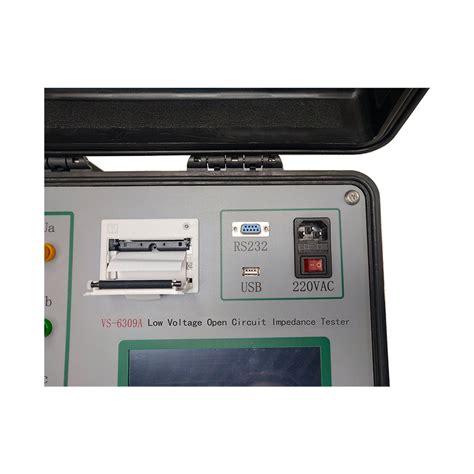 Transformer Low Voltage Short Circuit Impedance Analyzer Short Circuit Impedance And