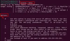 Arping Command On Linux Explained Its Linux FOSS