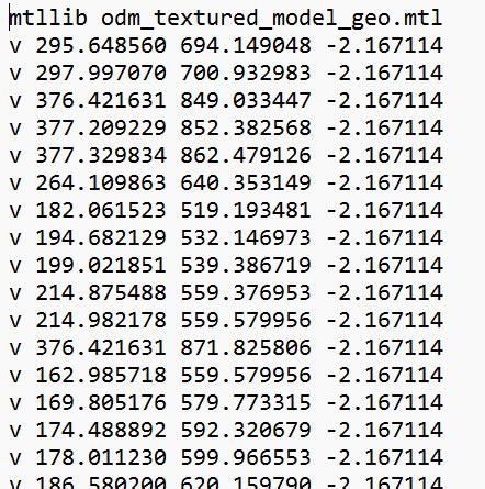 Point Cloud Coordinate WebODM OpenDroneMap Community