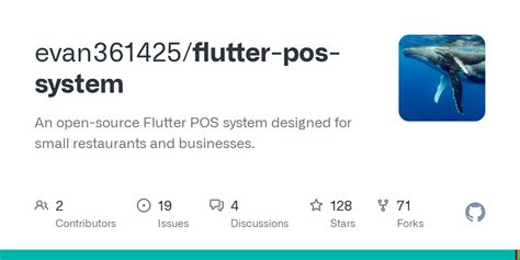 Github Evan361425flutter Pos System An Open Source Flutter Pos