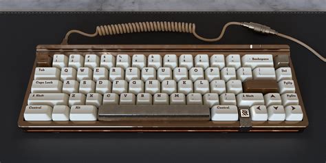 Custom Keyboard 3d Model Obj 3ds Fbx C4d