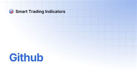 Github Smart Trading Indicators