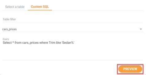 Custom Sql Welcome To Tellius Documentation Help Guide