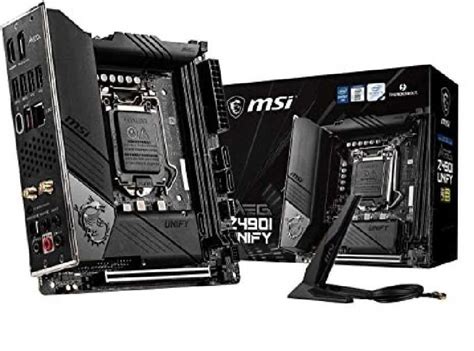 Jual Msi Meg Z490i Unify Mini Itx Wifi Motherboard Intel Lga1200 Mini