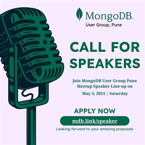 mongodb user group pune on linkedin mongodb mugpune pune devcommunity cfp speakeropportunity…