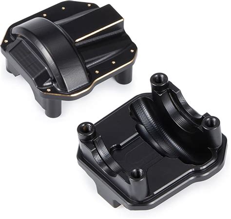 Amazon Com SCX10 II Brass Diff Cover Axle Housing Front Rear Universal 74g Differential Case