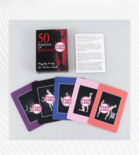 Couples Sex Position Cards Emotional Interactive Board Game Card For