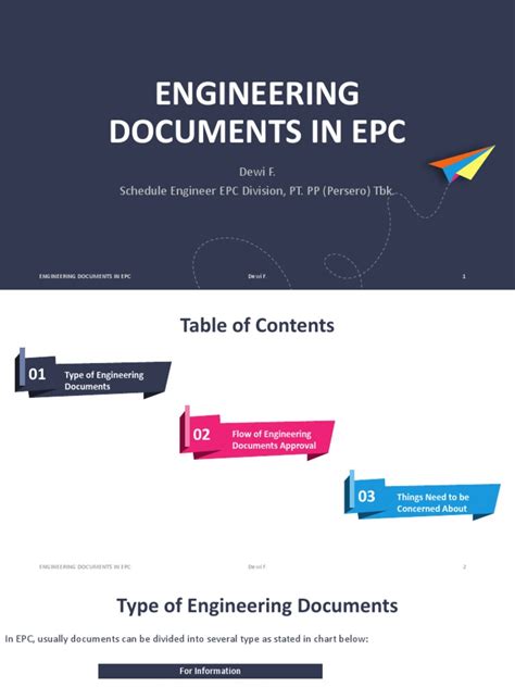 Engineering Documents In Epc Pdf Engineering Procurement