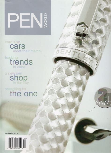 Pen World January 2007 Euro Luxe Cars Meet Their Match Magazin