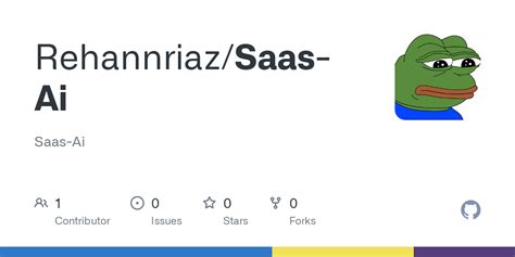 github rehannriaz saas ai saas ai