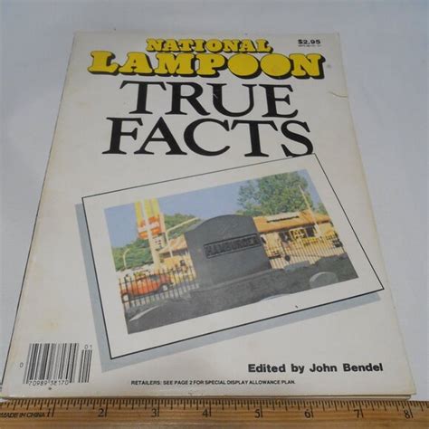 National Lampoon Other Vintage National Lampoon True Facts History