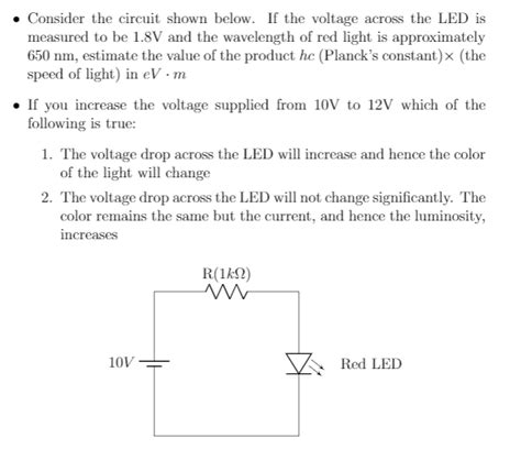 Solved Consider The Circuit Shown Below If The Voltage Chegg