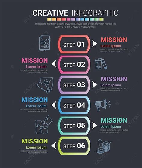 Infographic Template With Numbers Option Template Website Graph Vector Template Website
