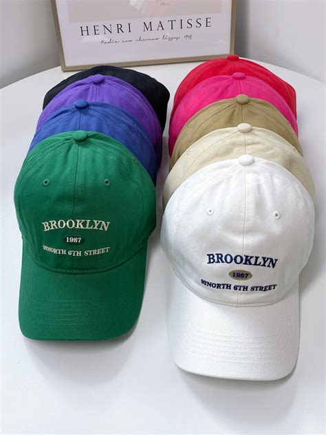 [ ️1 1할인 ️] 림스 브루클린 남녀공용 볼캡 야구 캡 모자 9color 에이블리