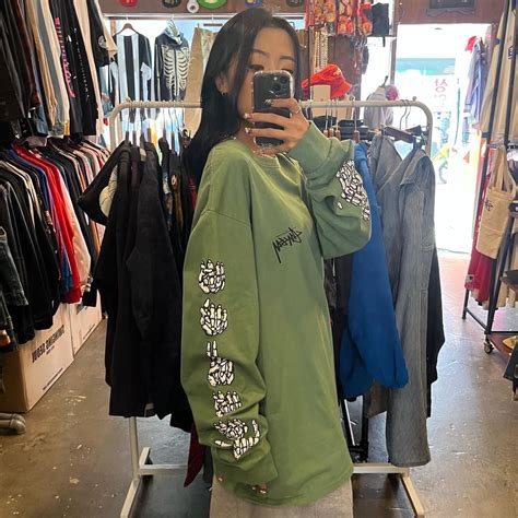 Stüssy Printing Long Sleeves 후루츠패밀리