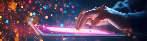 Democracy Scales Balancing Data Clouds A Wide Shot Of Justice Scales Weighing Data Points Policy