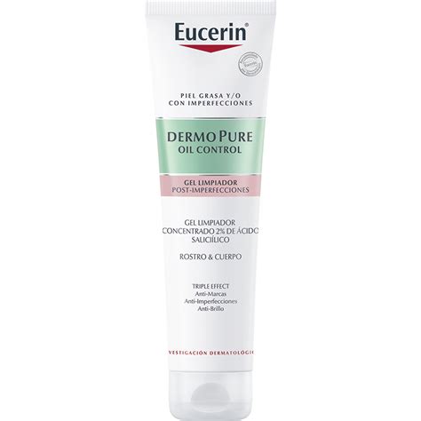 Eucerin Dermo Pure Oil Control 150ml Gel Limpiador Dermacenter