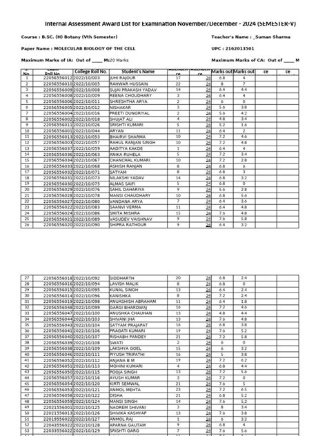 b sc h botany 5 sem pdf