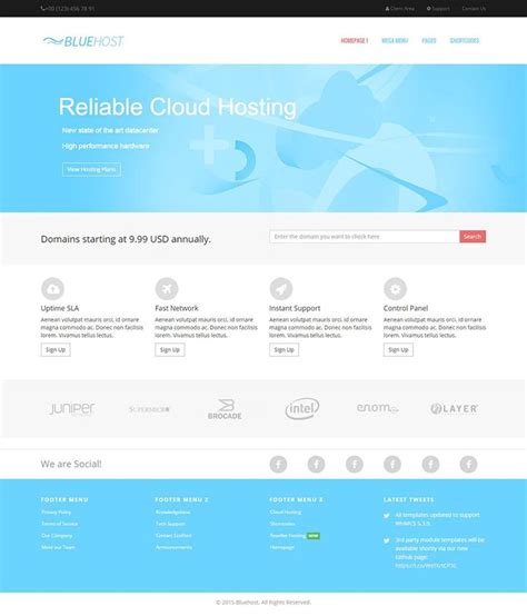 Powerful And Versatile Wordpress Hosting Theme